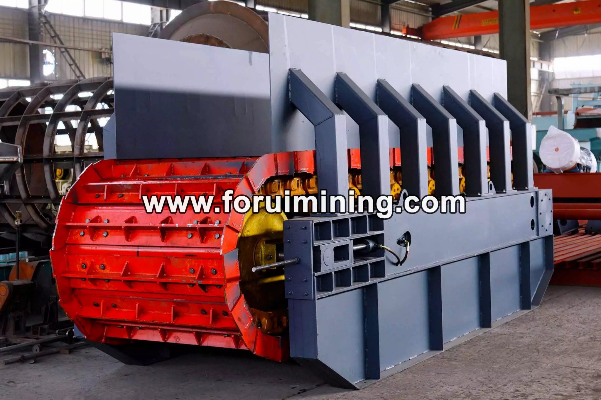 Apron Feeder: A Trial Operation of a Medium-sized Apron Feeder