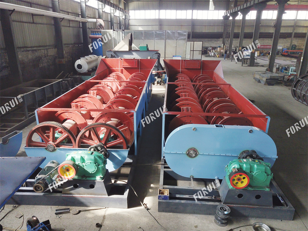 WONDERFUL! 300TPH LARGE SPIRAL WASHER TRIAL RUN
