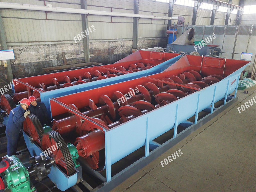 WONDERFUL! 300TPH LARGE SPIRAL WASHER TRIAL RUN